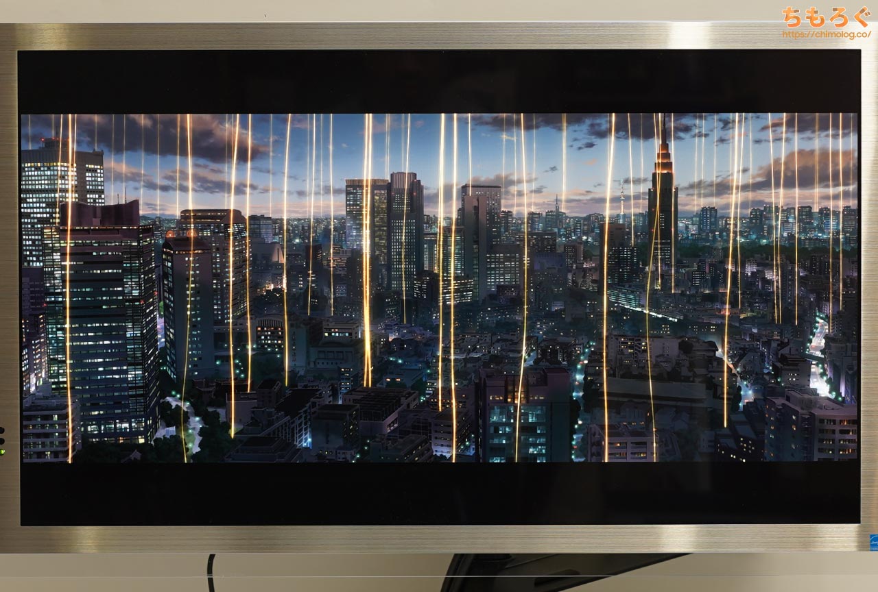 JOLED Glancyレビュー：印刷式OLEDパネルはSDR表現の極致【国産OLED】 | ちもろぐ