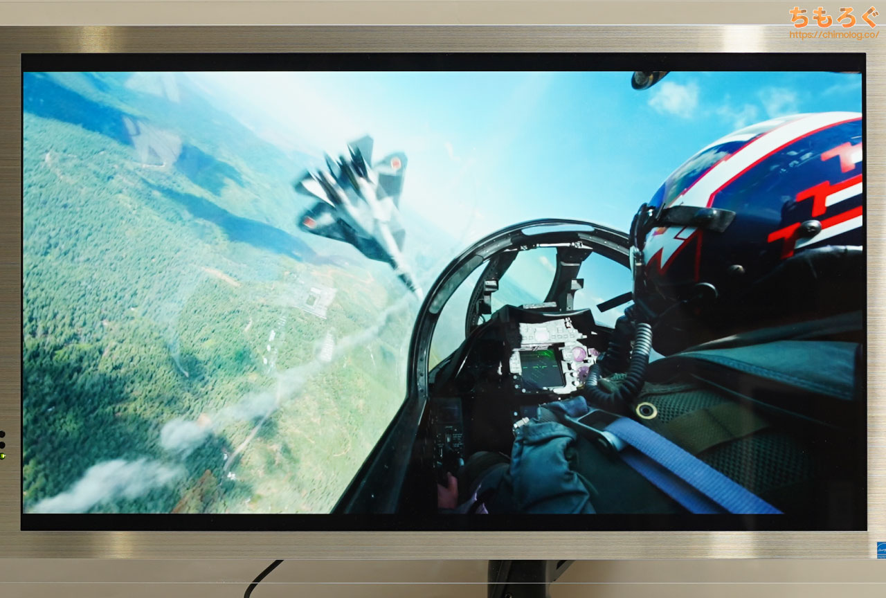 JOLED Glancyレビュー：印刷式OLEDパネルはSDR表現の極致【国産OLED】 | ちもろぐ