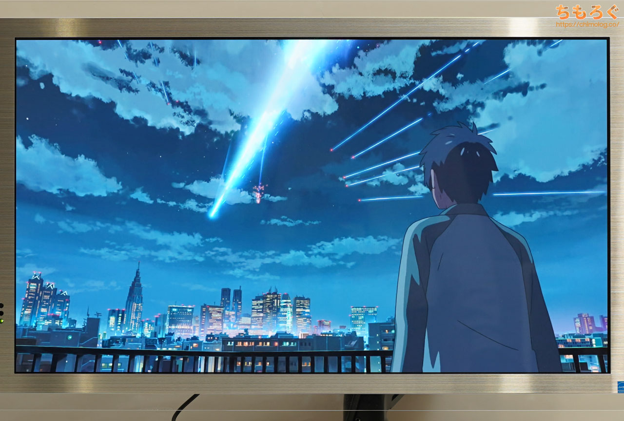 JOLED Glancyレビュー：印刷式OLEDパネルはSDR表現の極致【国産OLED】 | ちもろぐ